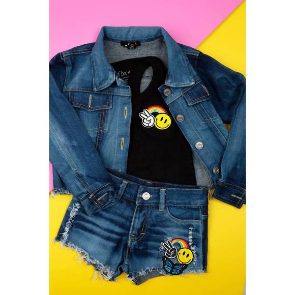 Flowers by Zoe | Jackets & Coats | New Flowers By Zoe Flower Smiley ...